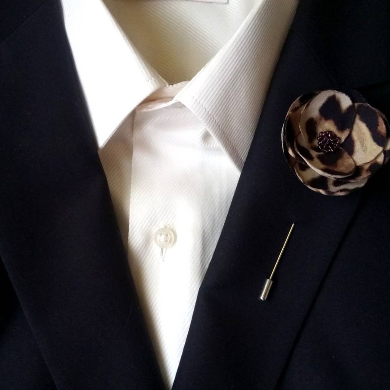 Leopard Brooch Pin - Etsy