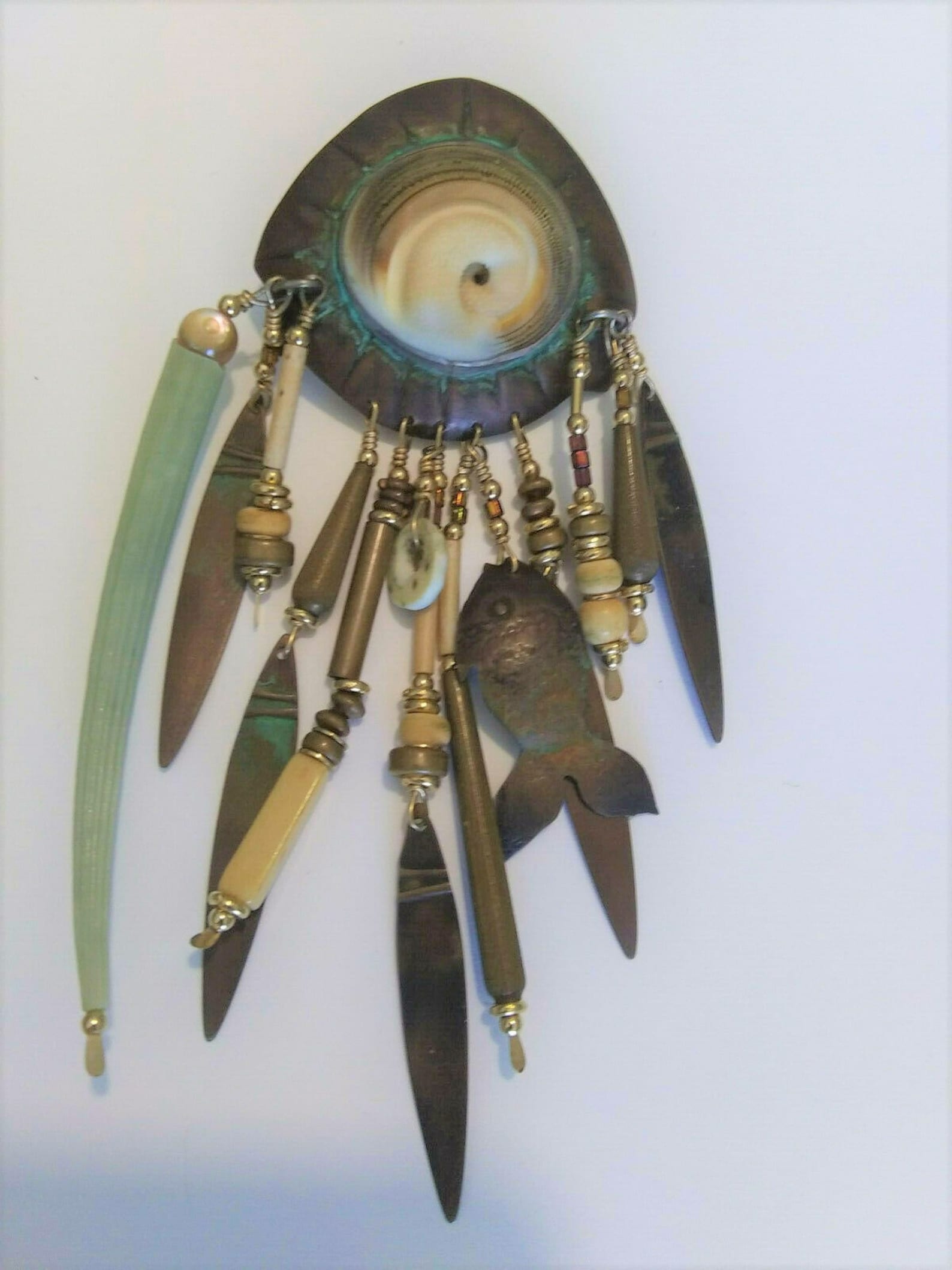 Tabra Sea Goddess Mexican Cats Eye Dentalium Shell Abalone MOP - Etsy