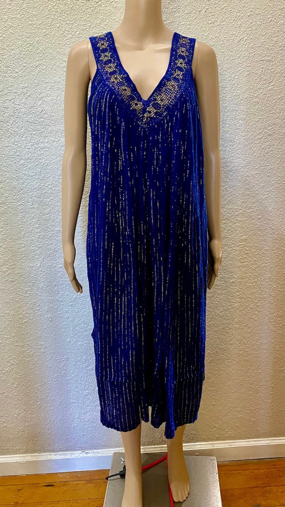 vintage cobalt indigo blue - Gem