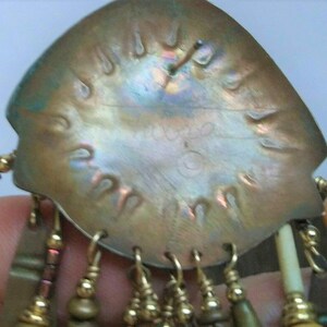 Tabra Sea Goddess Mexican Cats Eye Dentalium Shell Abalone MOP Bone ...