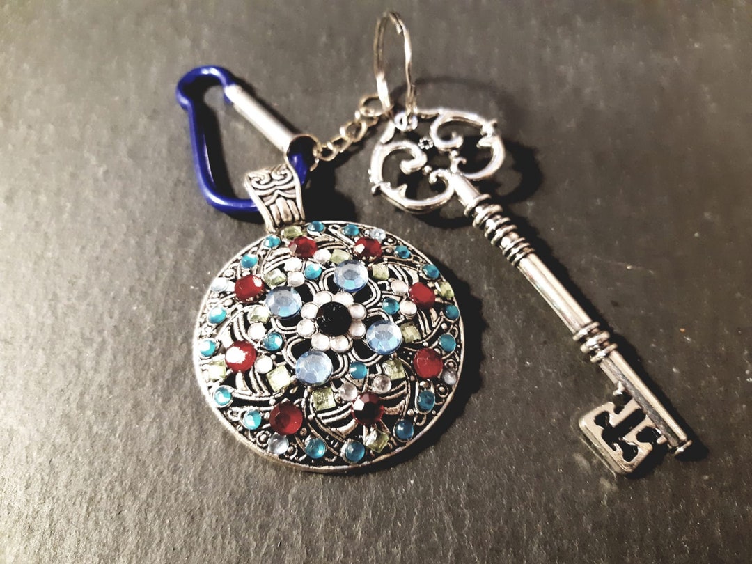 Key Chain Jewelry , Boho Key Chain , Charm Key Chain ,tribal Key Chain ...