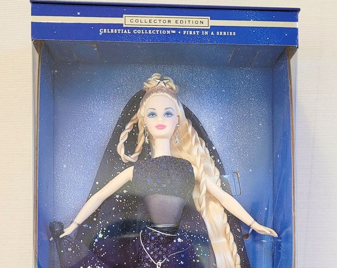 Evening Star Princess Barbie, Celestial Collection, Vintage Barbie Doll ...