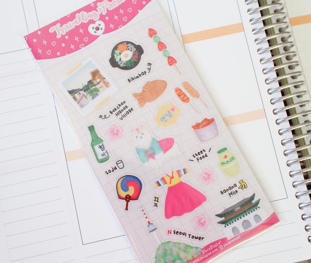 Paca Post Korea Seoul Theme Stickers , Star Ferry Travel Stickers ...