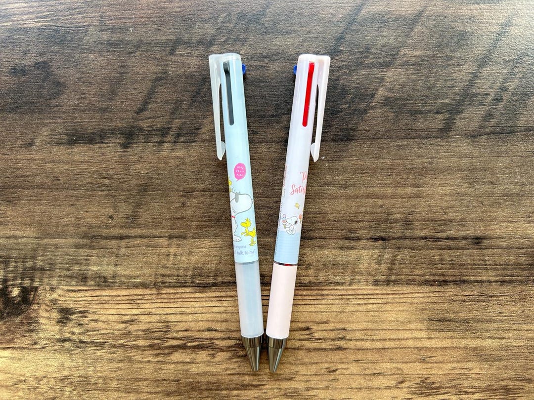 SUNSTAR X PILOT - Peanuts Snoopy Juice up 3 Colors 0.4mm Gel Pen ...