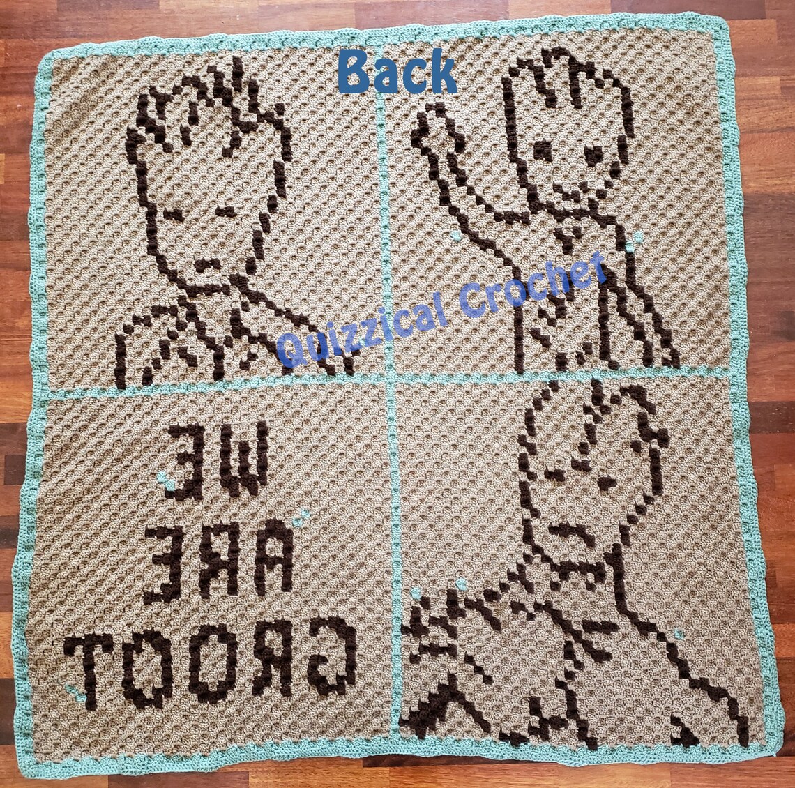 Groot Corner to Corner (C2C) Crochet Pattern - Etsy