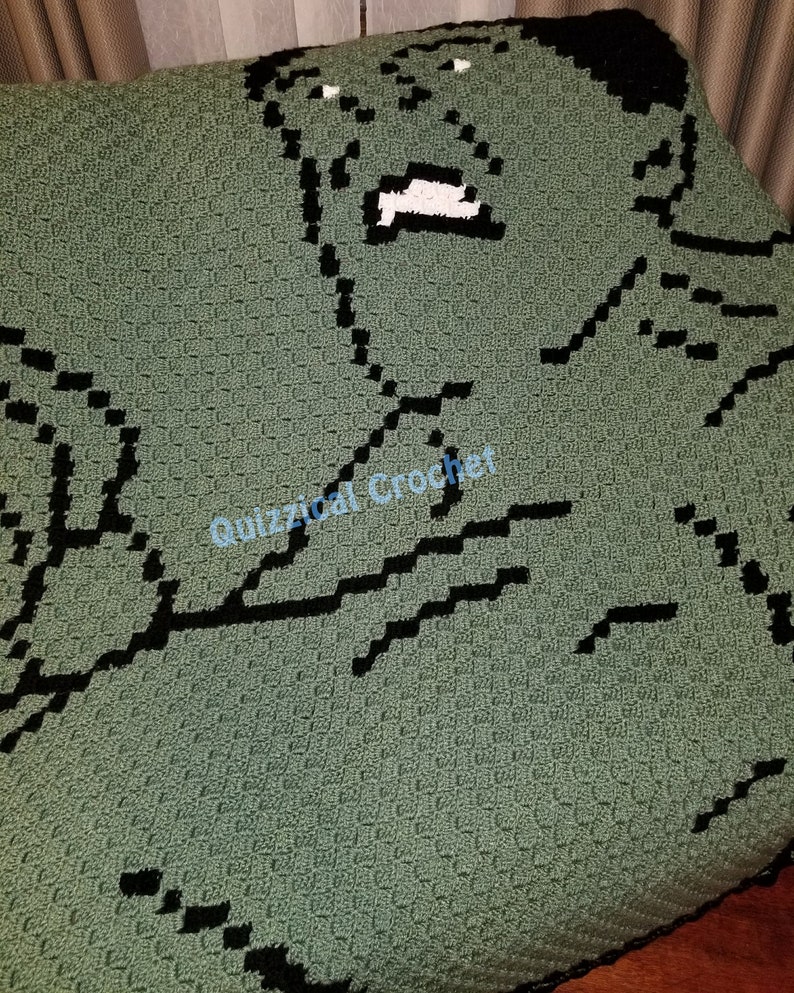 Incredible Hulk Corner to Corner c2c Crochet Pattern - Etsy