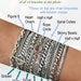 Sterling SILVER Stacking Bracelets BRACELET Stack Bracelet - Etsy