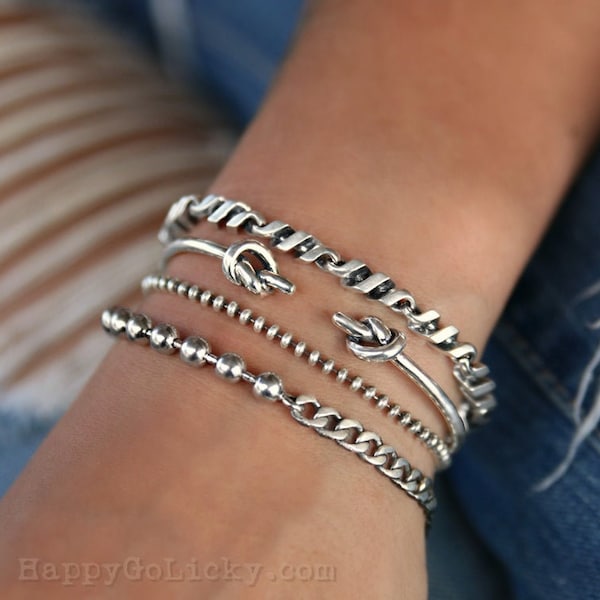 Bohemian Stackable Bracelets - Etsy
