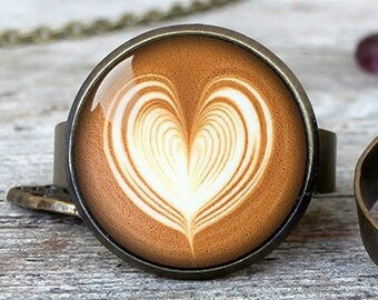 Coffee Ring Art - Etsy