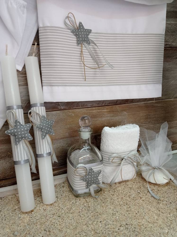 Star Baptism Set-baptism Boy Set Elegant Refined Baptism | Etsy