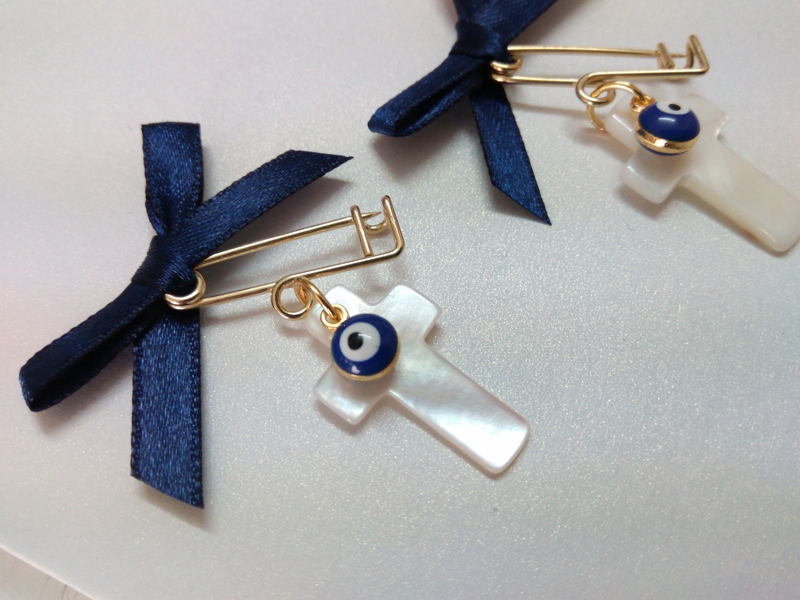 Safe Pins Martyrika-evil Eye Martyrika-orthodox Baptism Day-martirika ...
