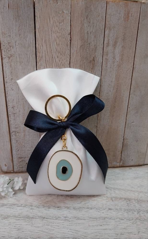 Evil Eye Favor-orthodox Favor-baby Shower Favor-koufeta-enamel Evil Eye ...