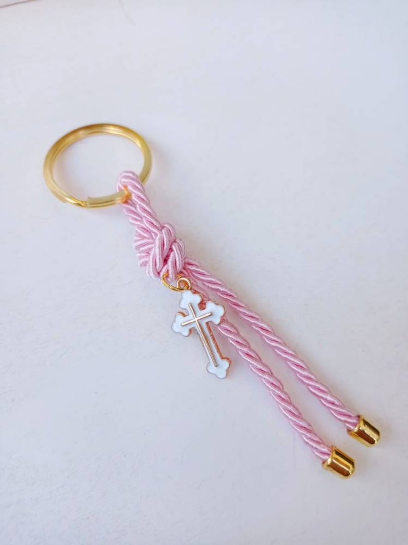 Key Chains Martyrika for a Girl-cross Baptism - Etsy