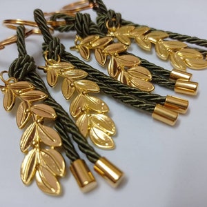 10pcs Olive Branch Keychain,greek Wedding Favors,olive Theme Wedding ...
