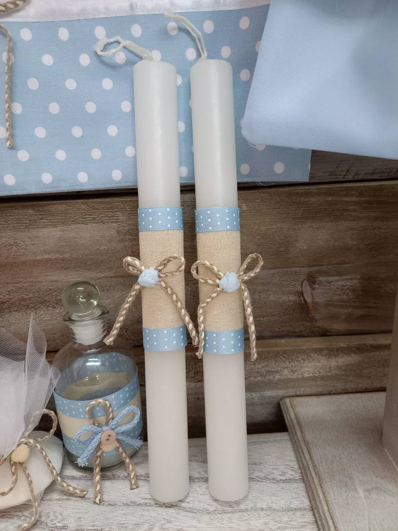 Teddy Bear Baptism Set-baptism Boy Set-greek Baptism Set-orthodox ...