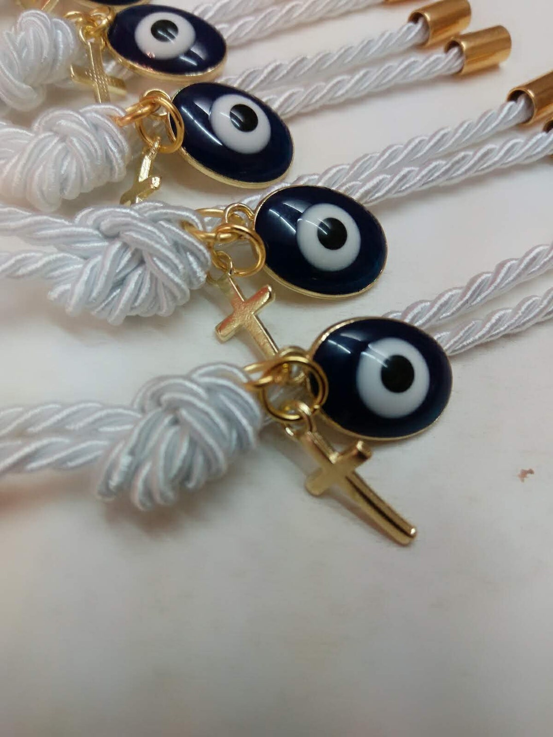 Evil Eye Martyrika-orthodox Baptism Day -key Chain Baptism Favor ...