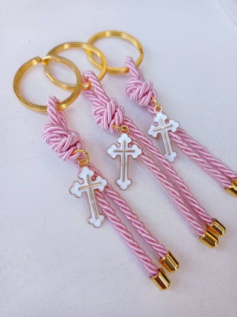 Key Chains Martyrika for a Girl-cross Baptism - Etsy