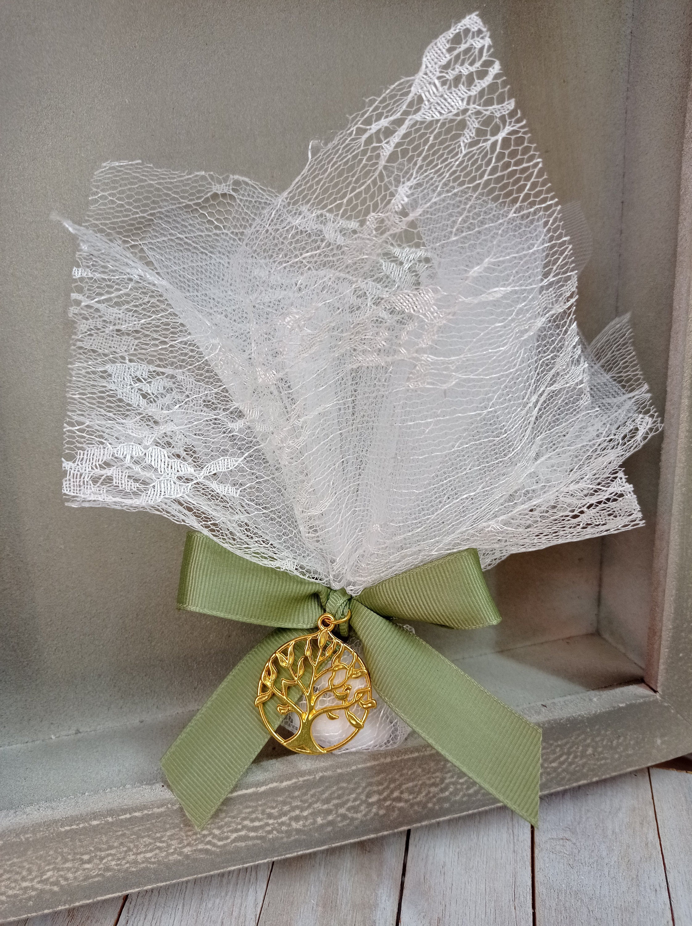 Tree of Life Wedding Favor-romantic Favor-25 Pcs-gold White - Etsy