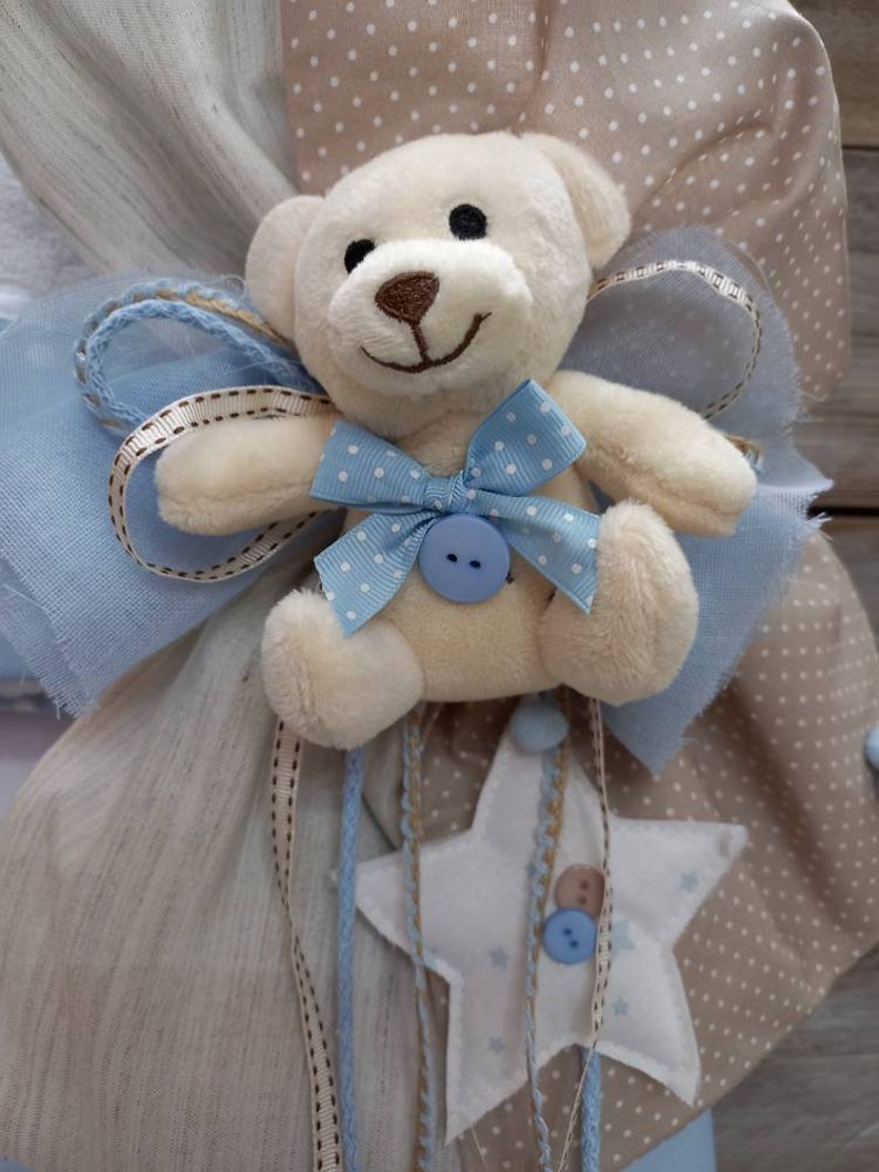 Teddy Bear Baptism Set-baptism Boy Set-greek Baptism Set-orthodox ...