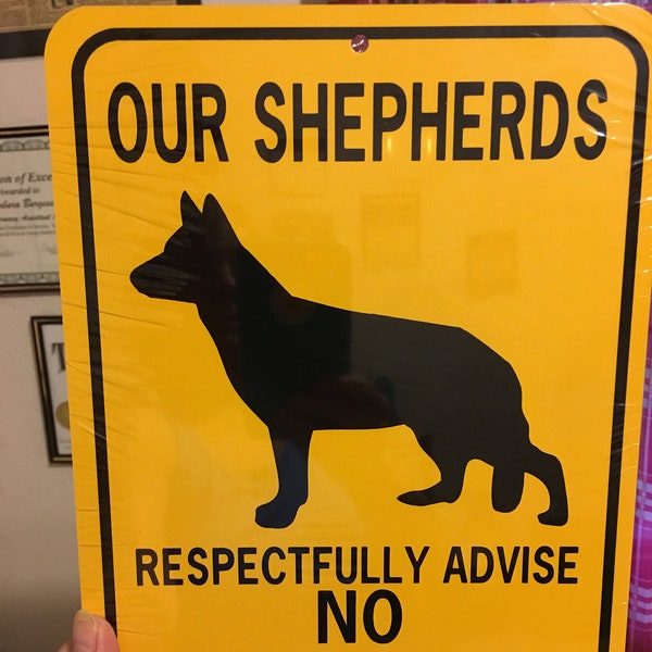 German Shepherd Sign - Etsy
