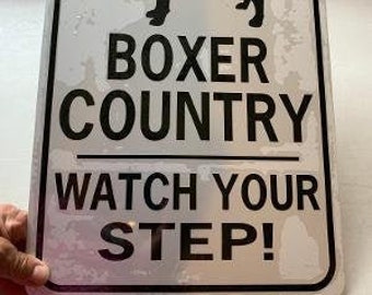 Metal Watch Your Step Sign - Etsy