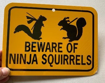 Ninja Squirrel - Etsy