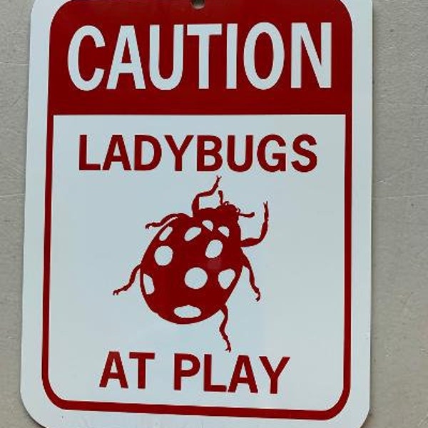 Ladybug Crossing Sign - Etsy