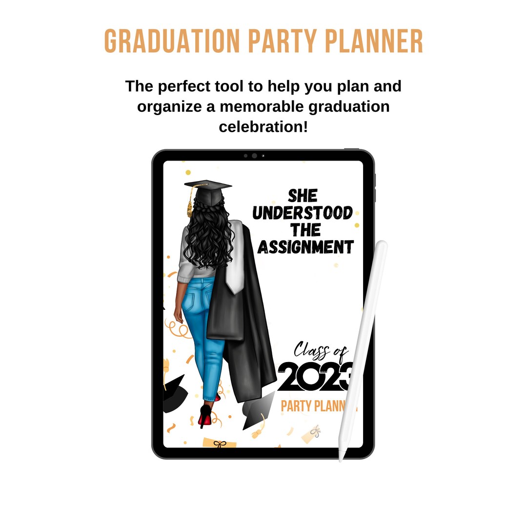 Graduation Party Planner - Etsy