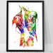 Watercolor Back Muscles Anatomy Print: Chiropractic Art, Doctor Office ...