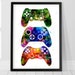 Game Controller Poster, Controller Wall Art, Gamer Room Decor ...