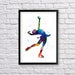 Figure Skating Print Ice Skating Poster, Watercolor Art, Girls Figure ...