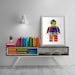 Lego Man Minifigure Art Watercolor Print, Boys Nursery Decor, Wall Art ...