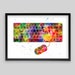 Computer Keyboard Art Print, PC Gamer Gift, Computer Mouse Poster ...