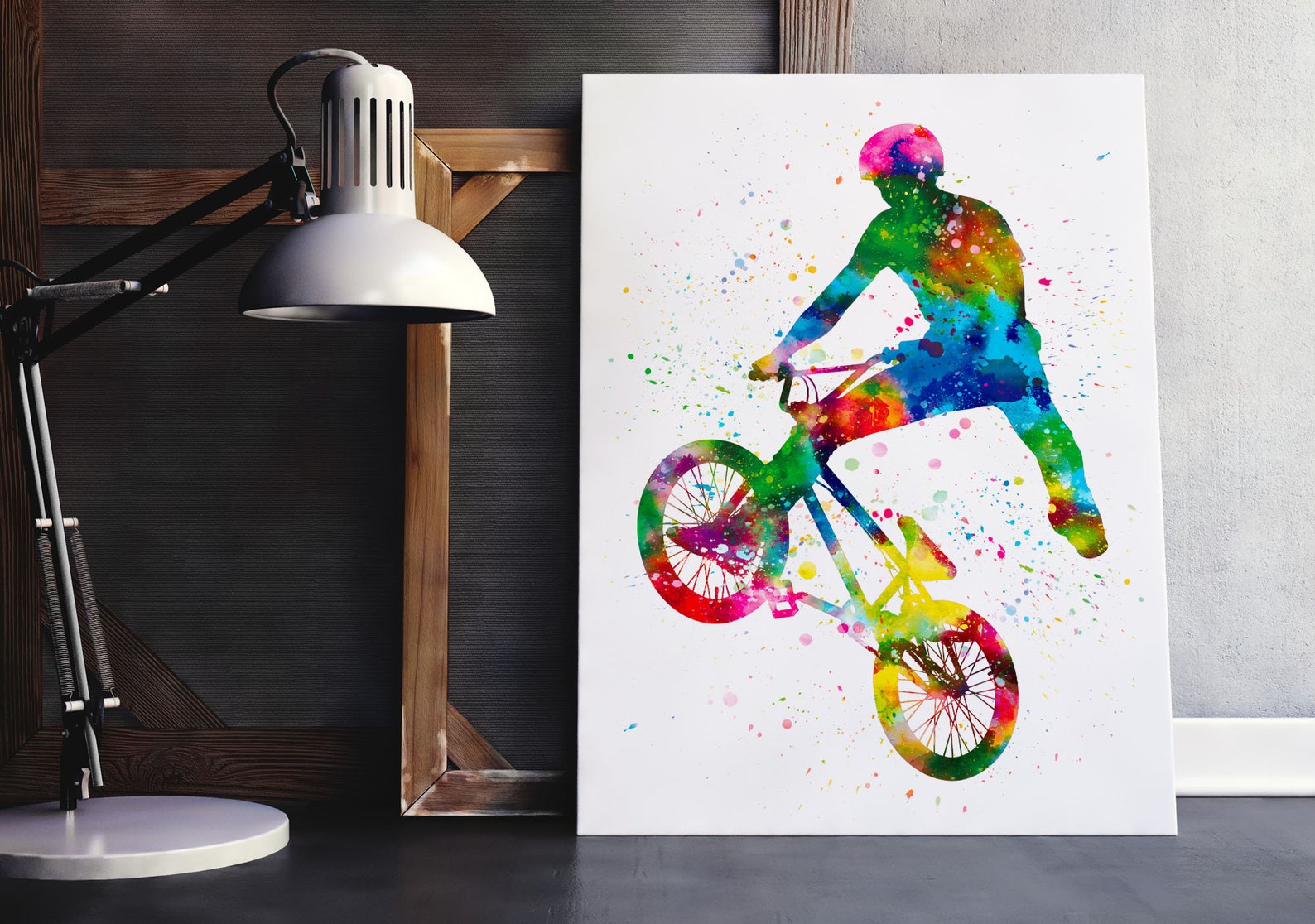 BMX Bike Poster Extreme Sport Poster BMX Wall Art - Etsy