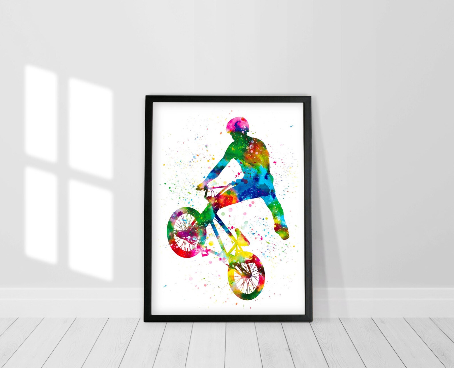 BMX Bike Poster Extreme Sport Poster BMX Wall Art - Etsy
