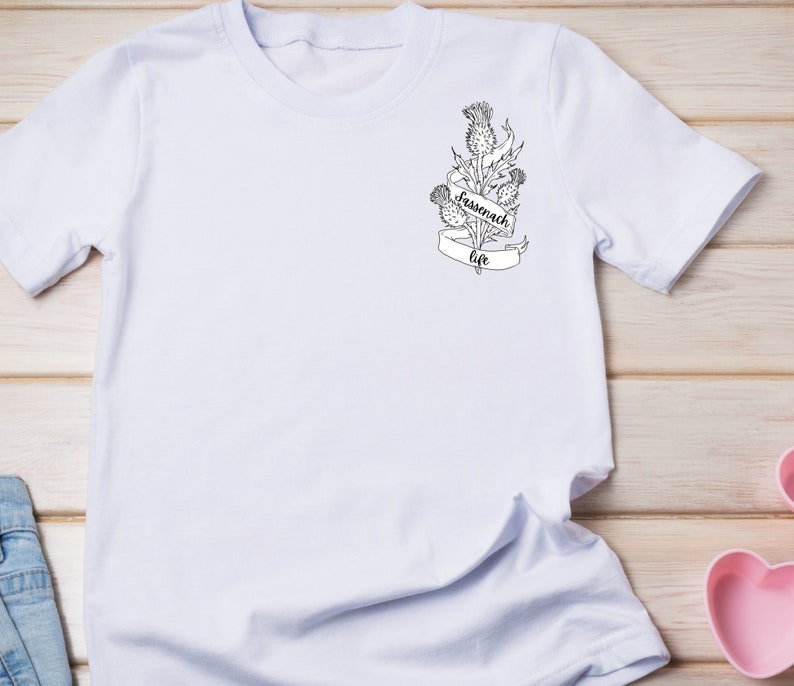 Outlander Dinna Fash and Sassenach SVG. PNG. Tshirt Design. - Etsy