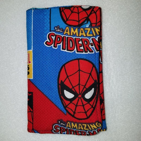 Spiderman Velcro Wallet - Etsy