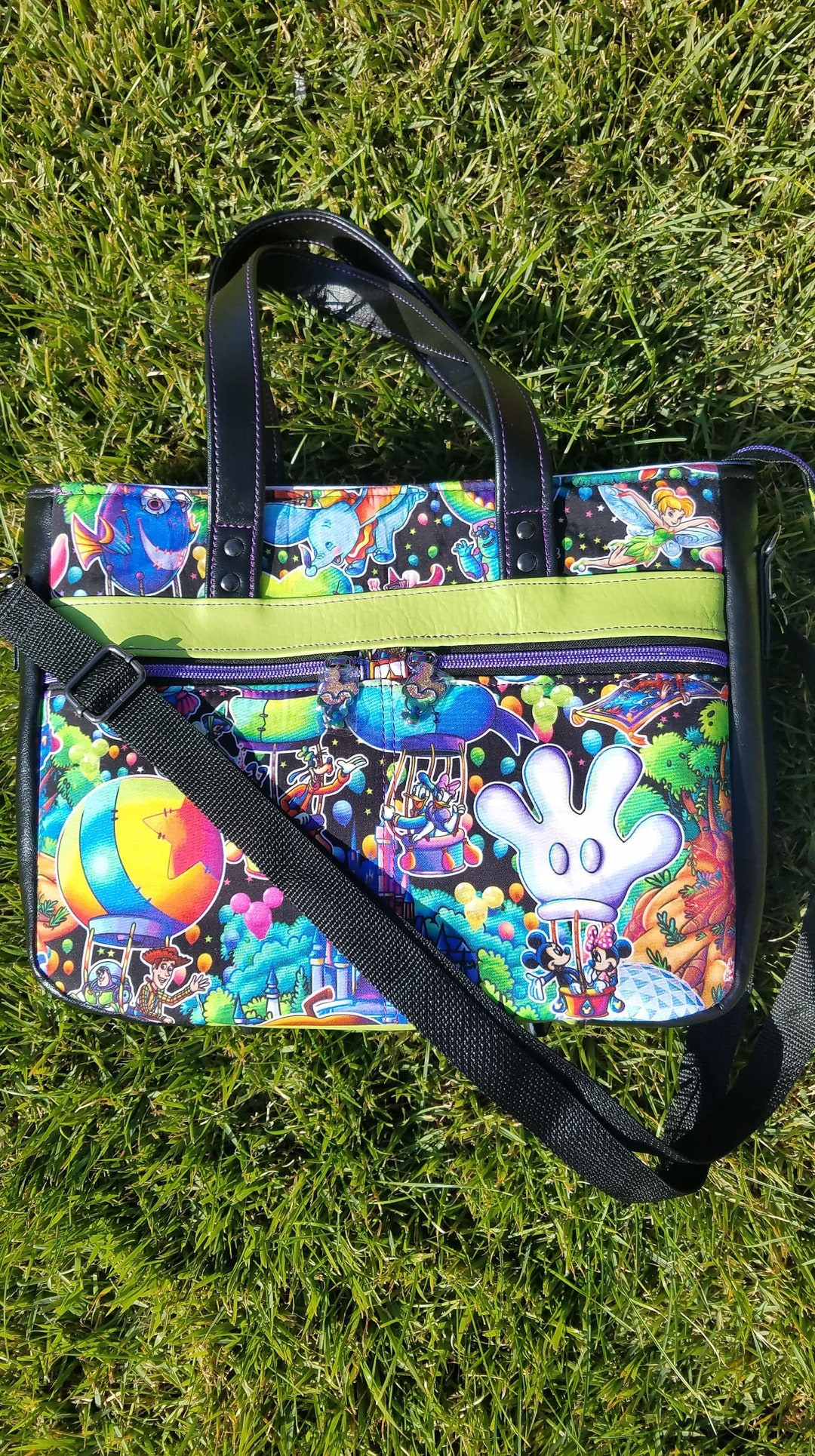 Handmade "divina" Hot Air Balloons Disney Handbag/removable Adjustable ...