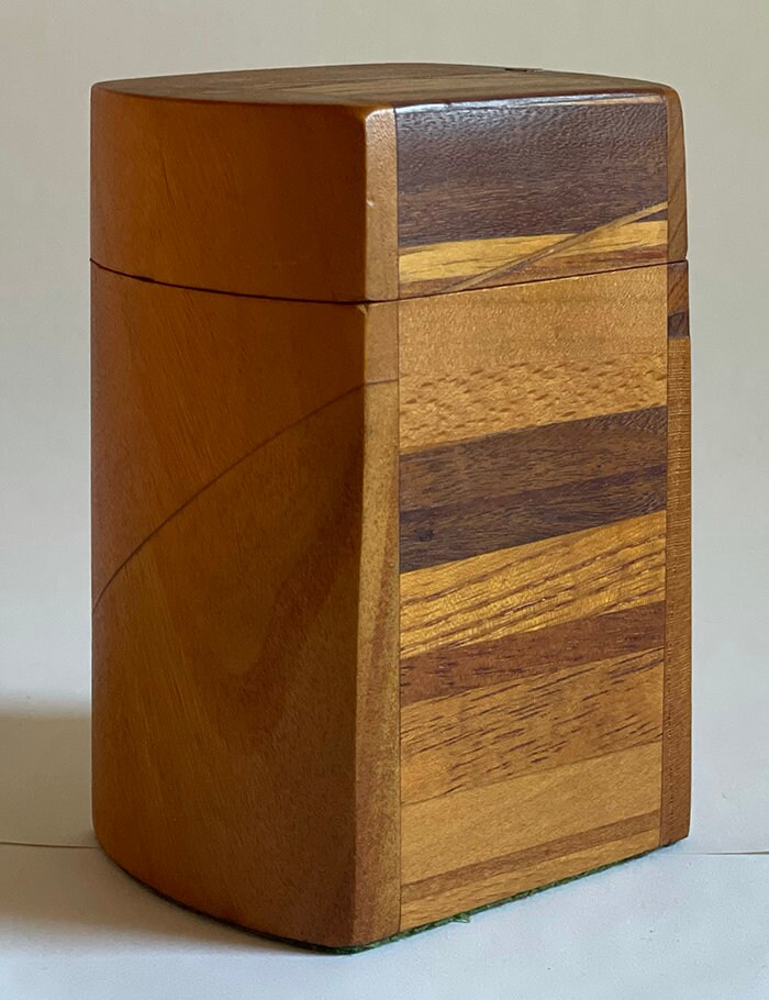 Hand-crafted Wooden Container - Etsy