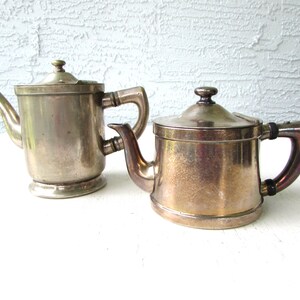 Vintage Distressed Silverplate Coffee Pot: Shabby Chic Decor - Etsy