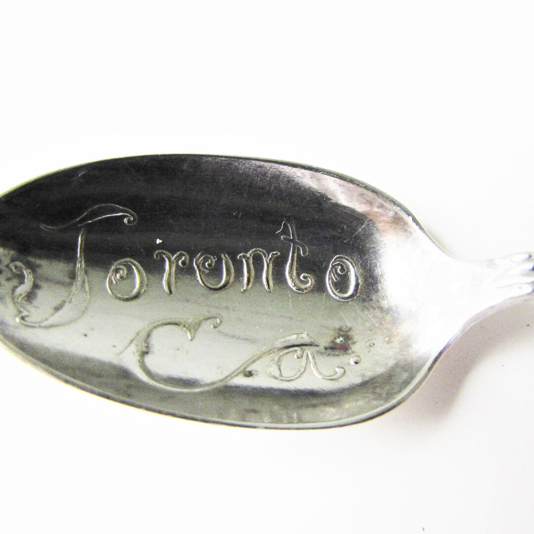 Vintage Toronto Canada Sterling Silver Souvenir Spoon - Etsy