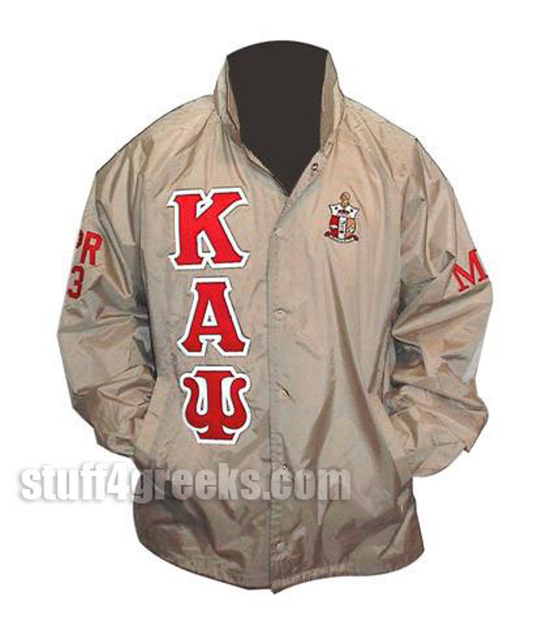 Custom Greek Line Jacket - Crossing Jacket for ANY Fraternity or ...