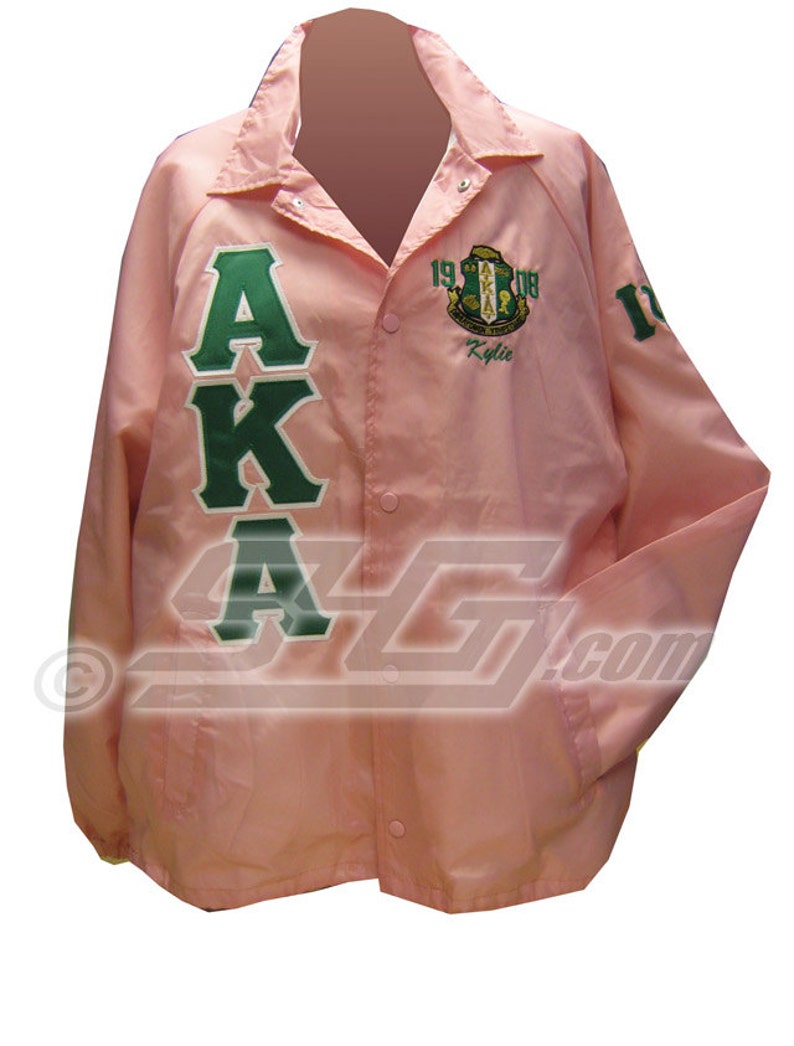 Custom Greek Line Jacket - Crossing Jacket for ANY Fraternity or ...