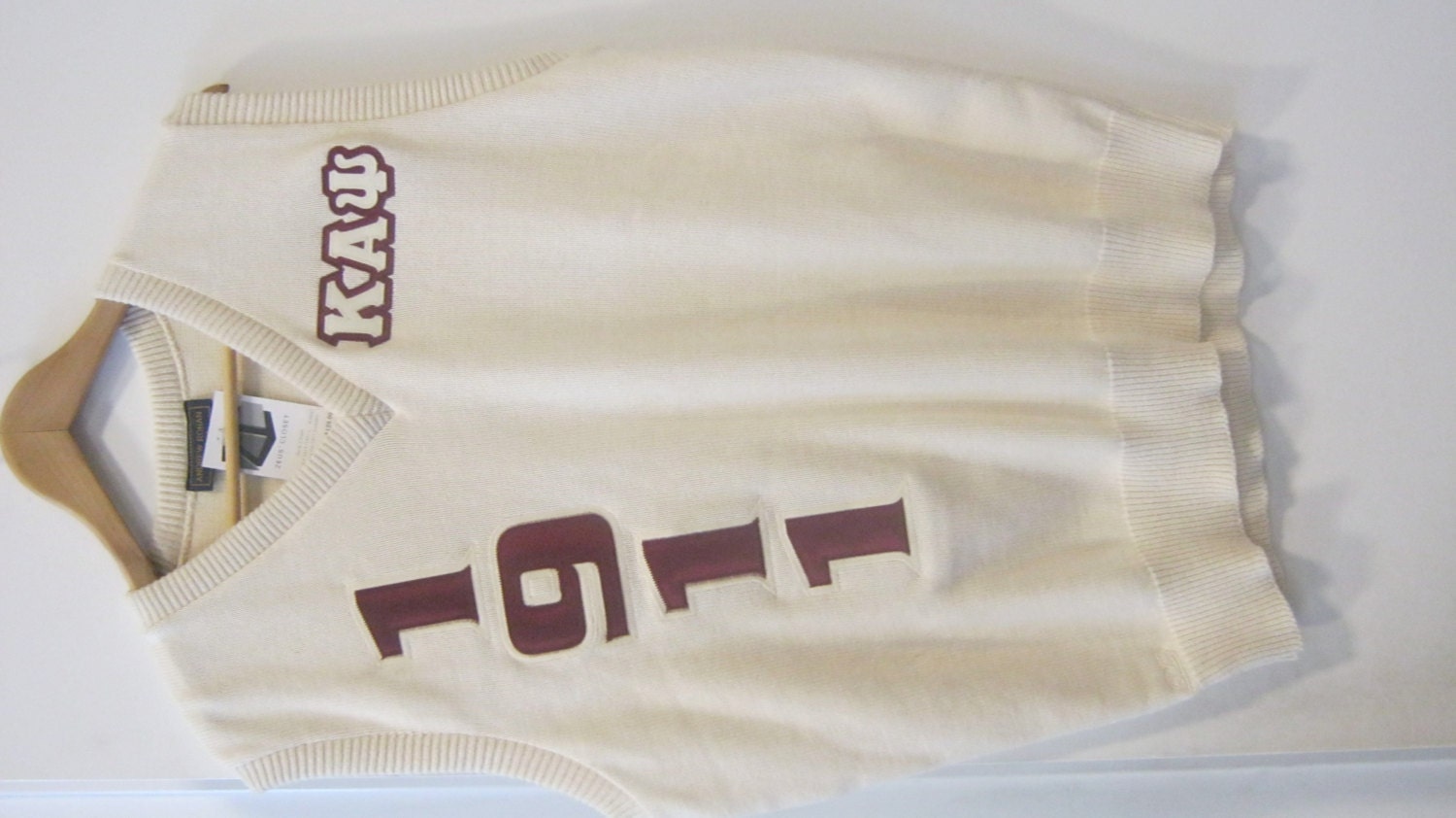 Kappa Alpha Psi Sweater Vest With Stitched Letters and Founding Year ...