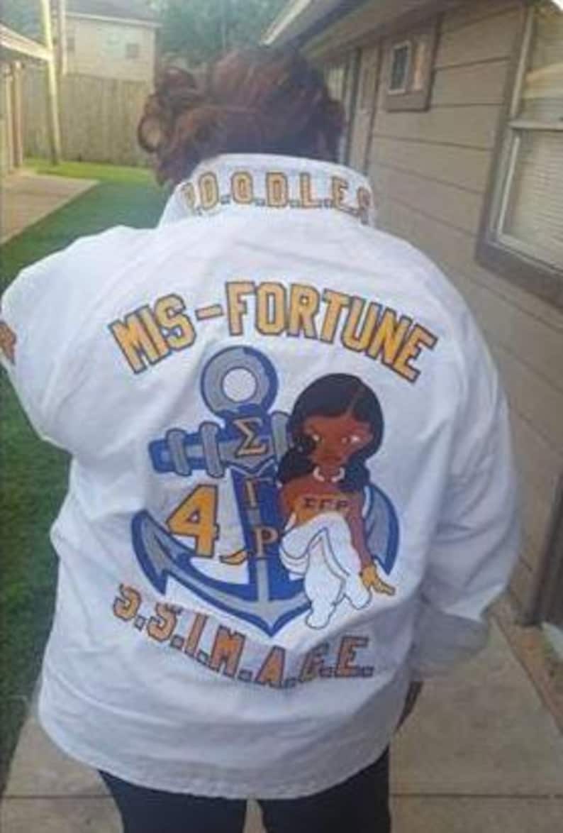 Custom Greek Line Jacket – Fraternity Sorority Crossing Jacket - Etsy
