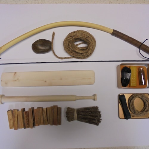 Bow Drill Fire Starter Kit | Etsy