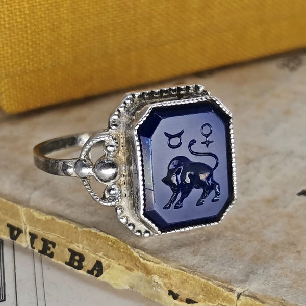 Taurus Ring - Etsy