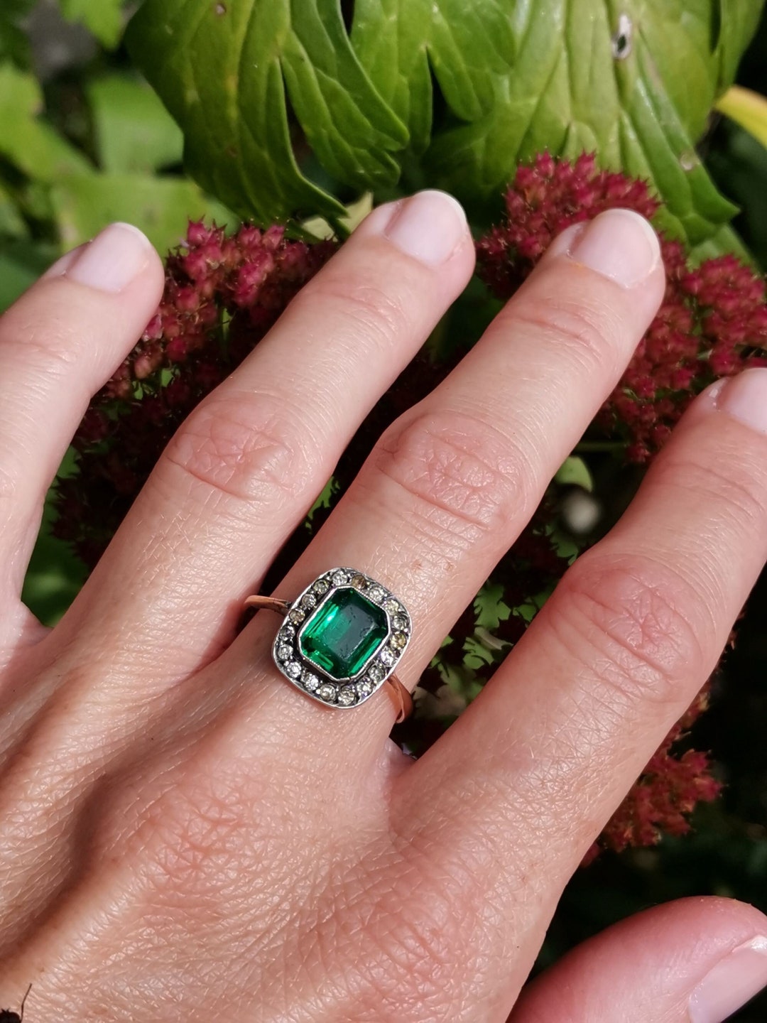 Antique German 8k Gold Ring, US Size 7 1/2 - Etsy