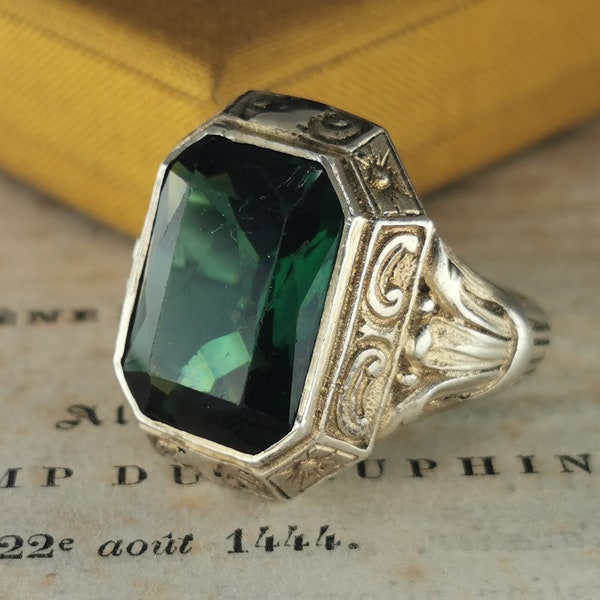 Antique Tourmaline Ring - Etsy