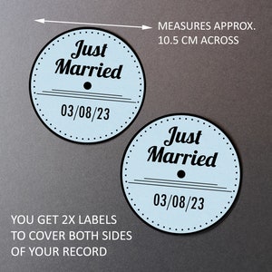 Record Guest Book Label STICKERS for 12 Vinyl LP - Etsy UK